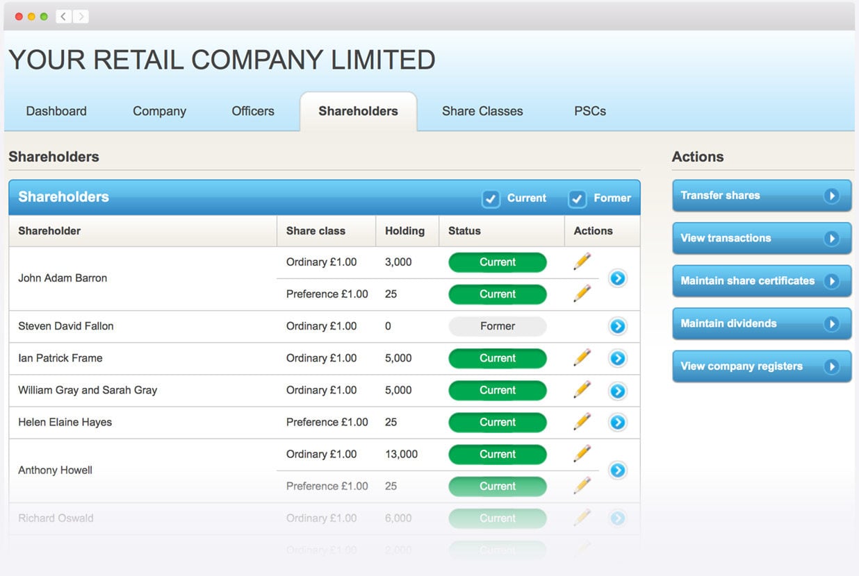 Company Secretarial Software - Inform Direct