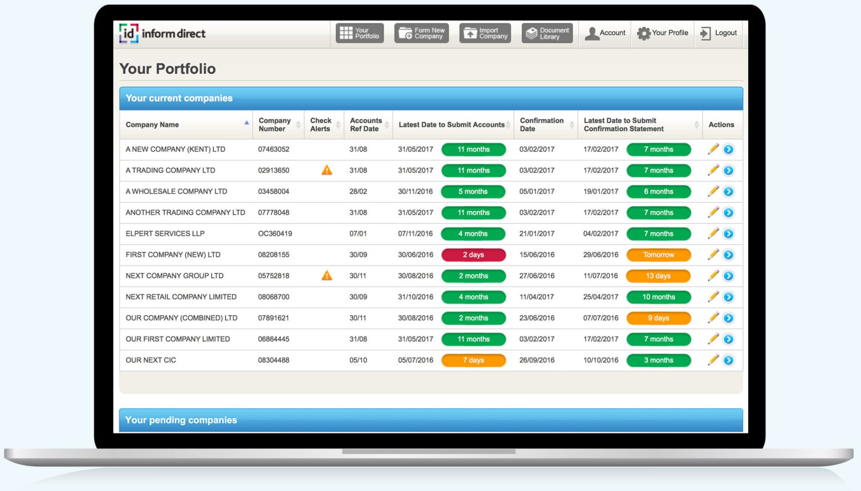 Company Records Management Software - Inform Direct